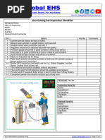 Welding Machine Inspection Checklist | PDF
