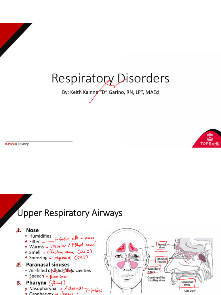 Respi Hema | PDF | Respiratory Tract | Clinical Medicine