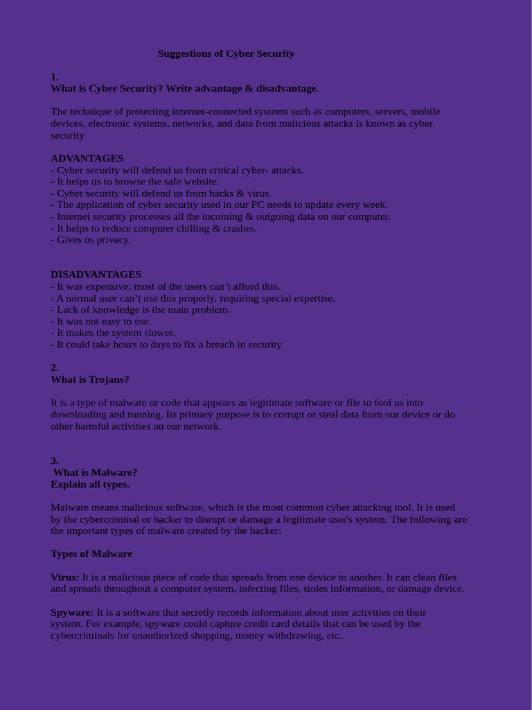 Ca3 Suggestions | Download Free PDF | Malware | Information Security