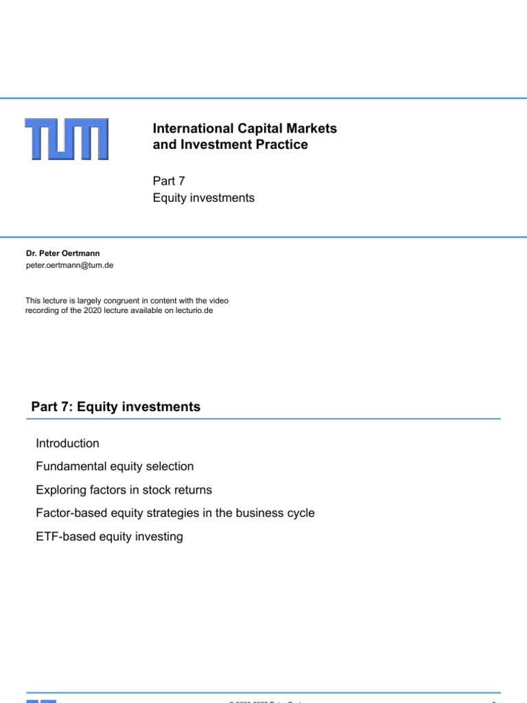 2022 ICM Part 7 | PDF | Exchange Traded Fund | Stock Market Index