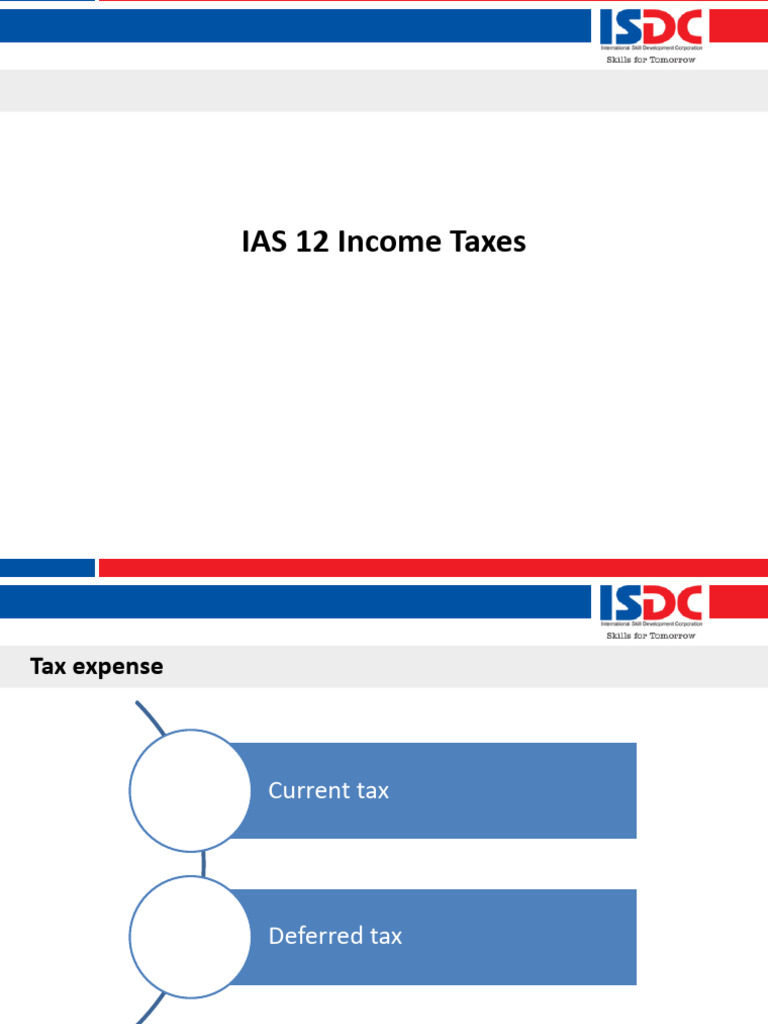 IAS 12 Income Taxes | PDF | Deferred Tax | Taxes