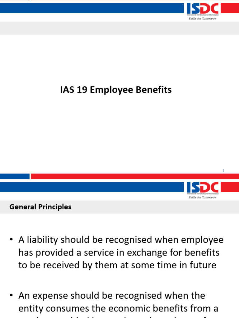 IAS 19 - Employee Benefit | PDF | Pension | Defined Benefit Pension Plan