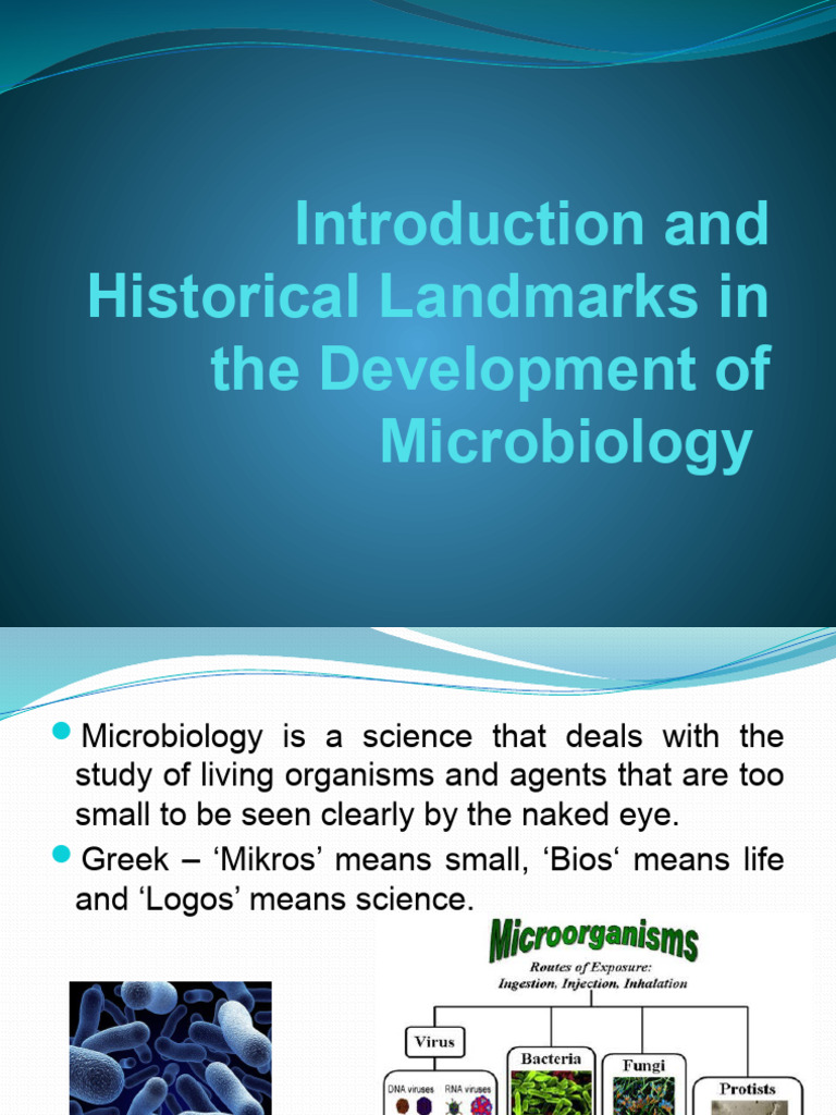 Microbiology's Evolution Highlights | PDF | Cell (Biology) | Biology