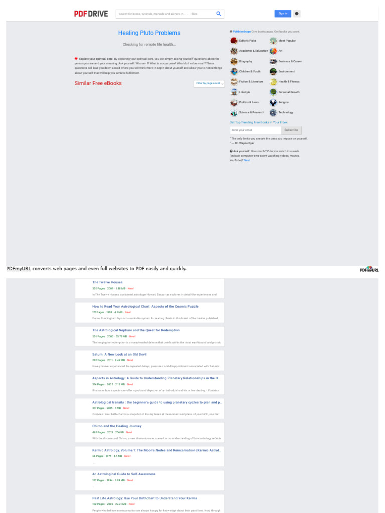 WWW Pdfdrive Com Healing-Pluto-Problems-D175408017 HTML#Top | PDF