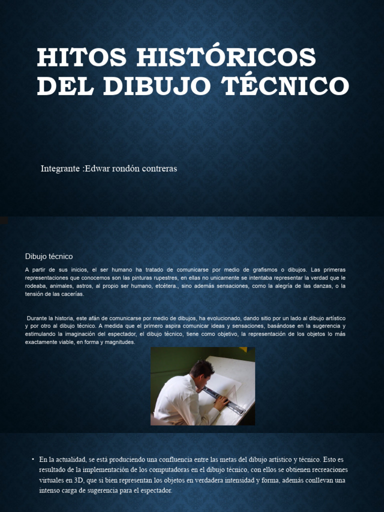 Hitos Históricos Del Dibujo Técnico | PDF | Pitágoras | Geometría