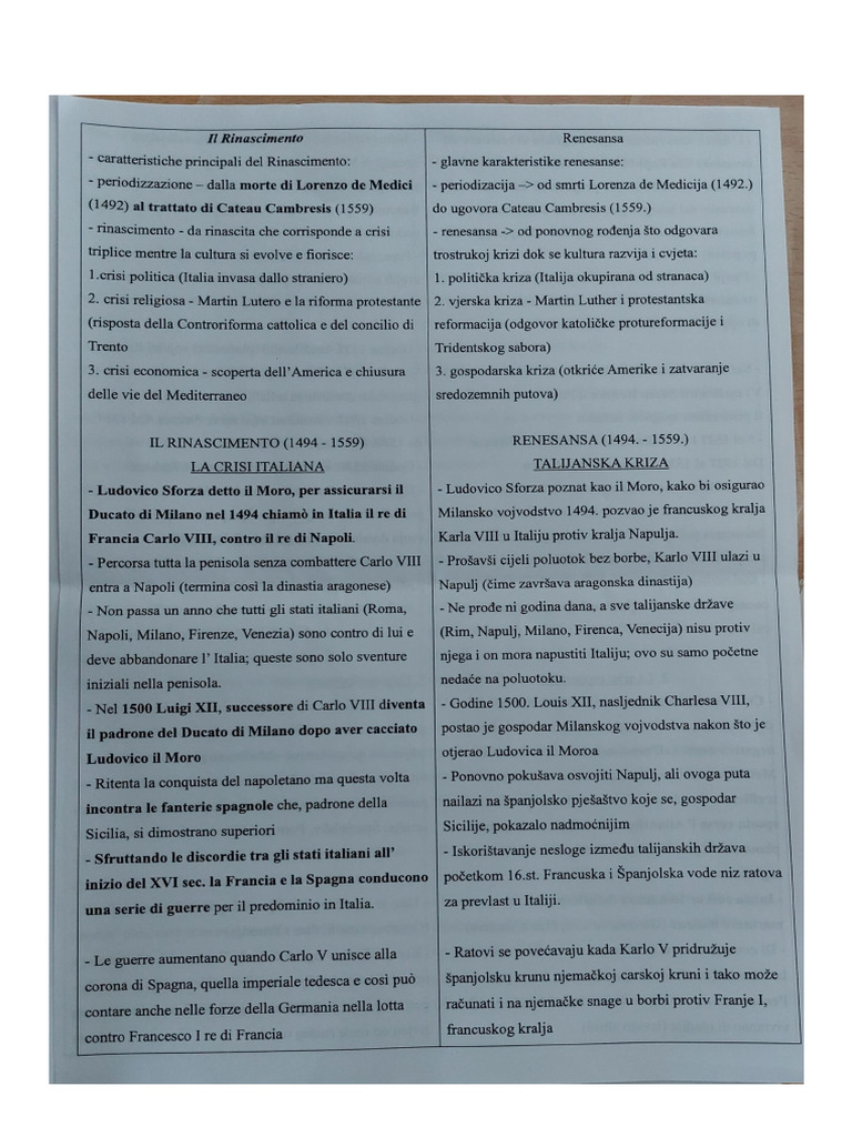 Talijanska Književnost | PDF