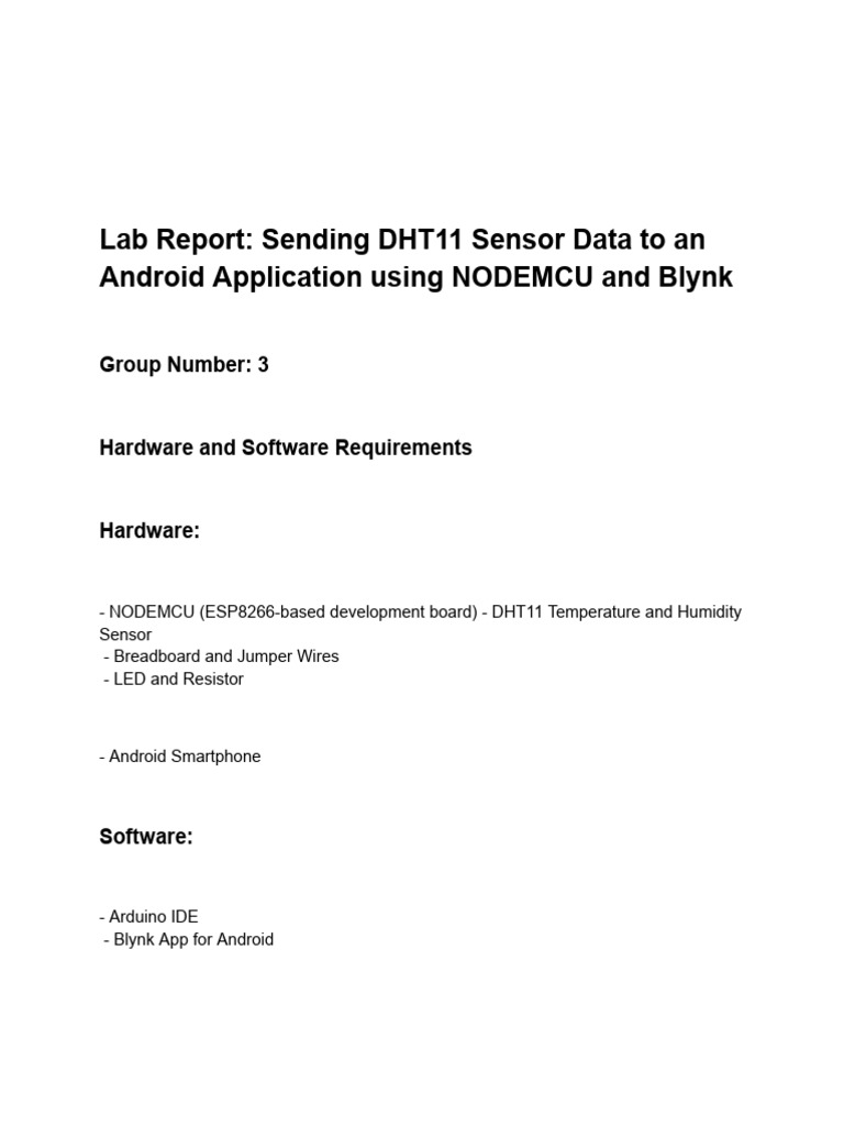 IOT Assignment 3 | PDF | Internet Of Things | Android (Operating System)