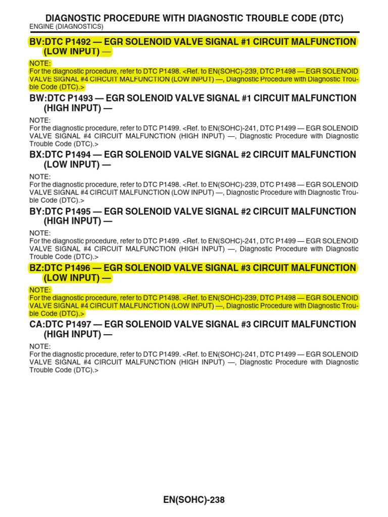EGR Codes | PDF | Electrical Connector | Mechanical Engineering