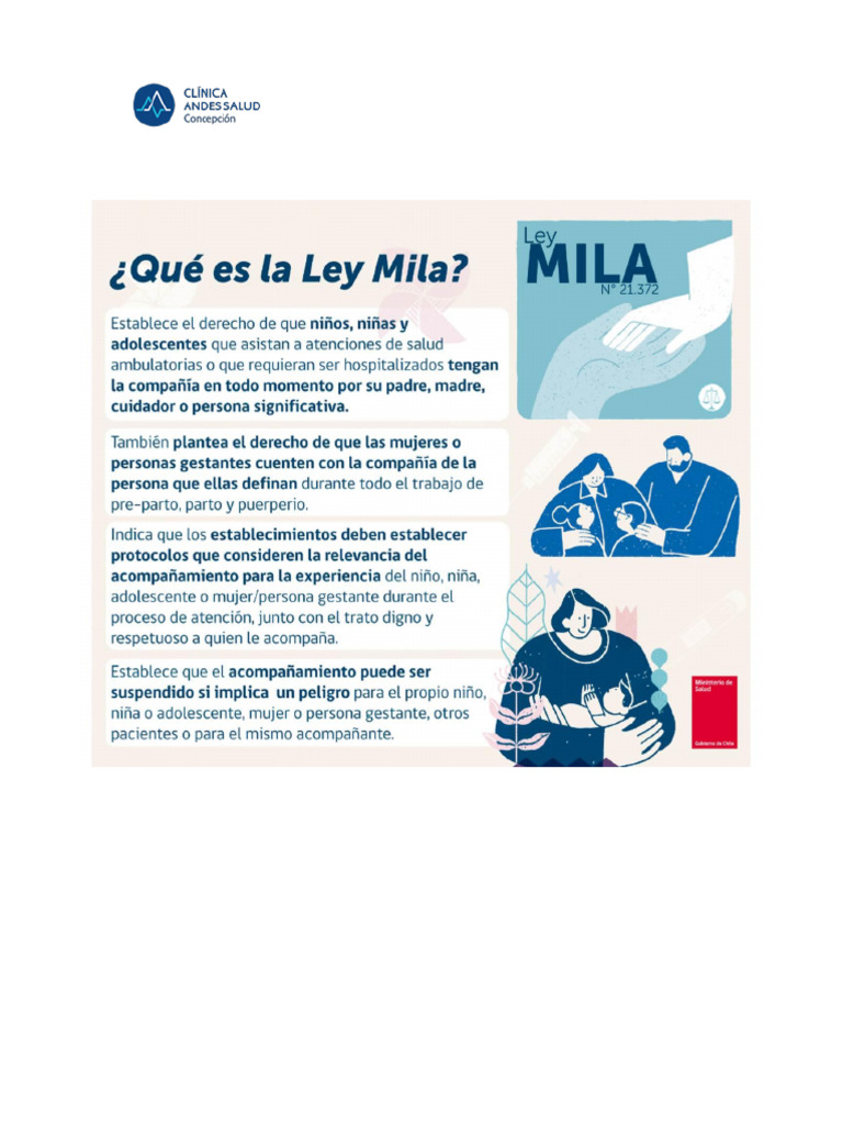 Folleto Informativo Ley Mila | PDF