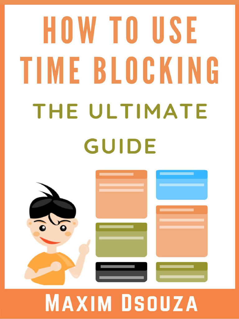Time Blocking | PDF | Thought | Goal