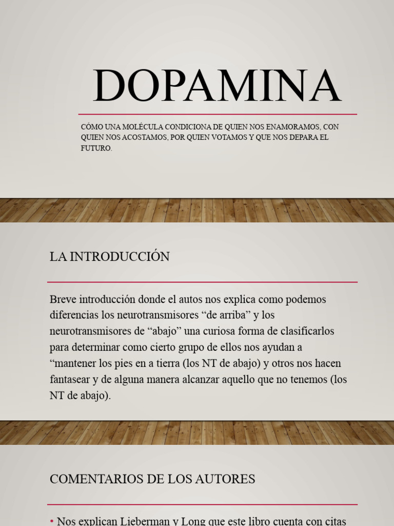 Dopamina Lieberman | PDF | Dopamina | Amor