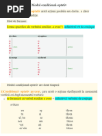 Modul Conditional-Optativ | PDF