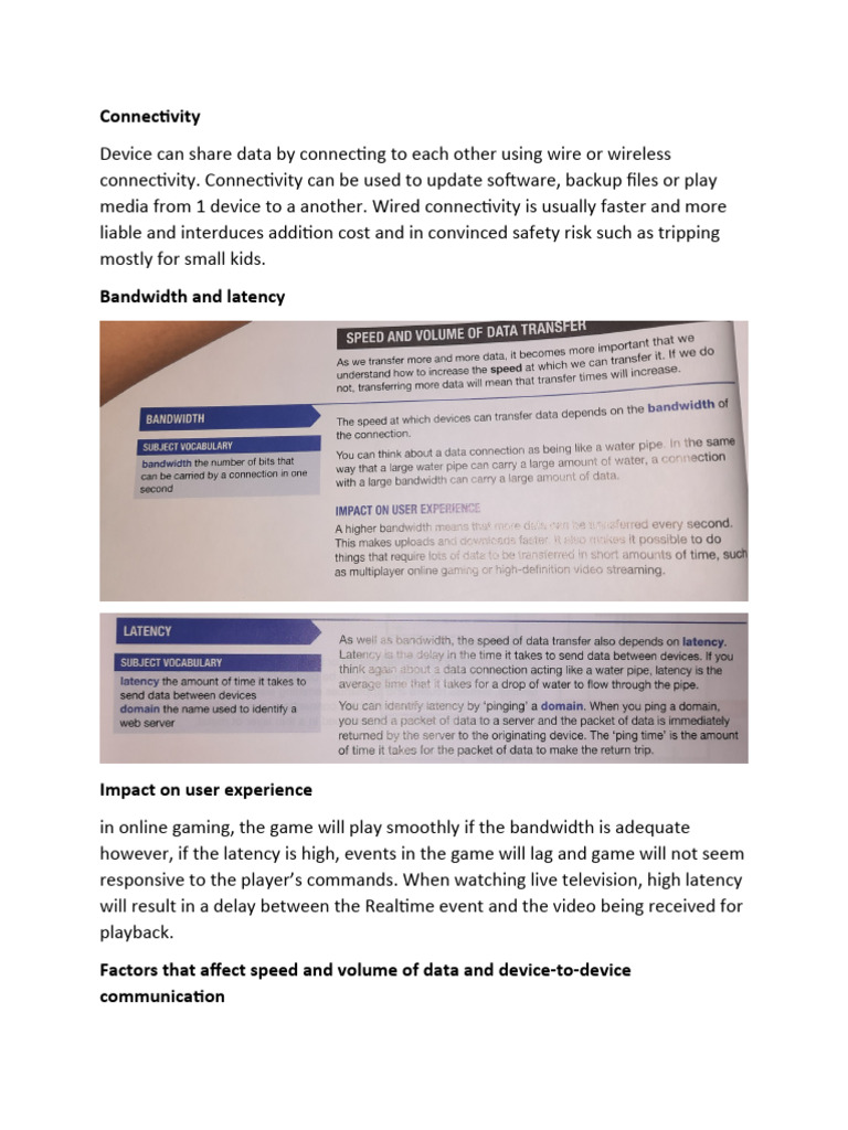 Connectivity | PDF | Computer Network | Encryption