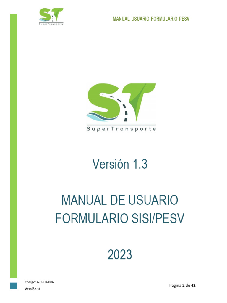 Manual Usuario SISI-PESV Act | PDF | Contraseña | Archivo de computadora
