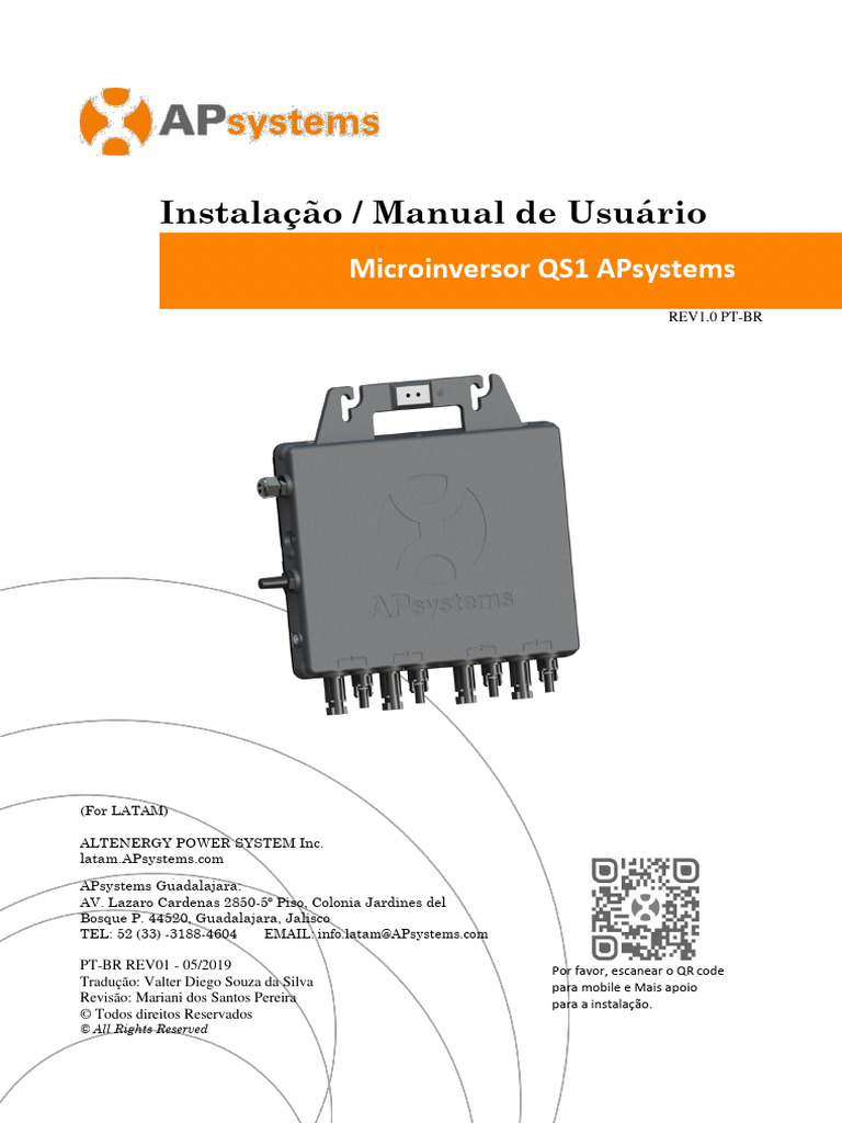 Manual QS1 BR 220V 1200W | PDF | Rede de computadores | Rede elétrica