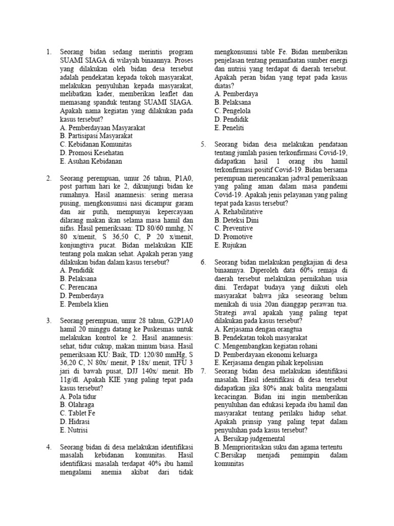 Master Soal Miskah 2 | PDF | Pengembangan Diri | Kesehatan Holistik