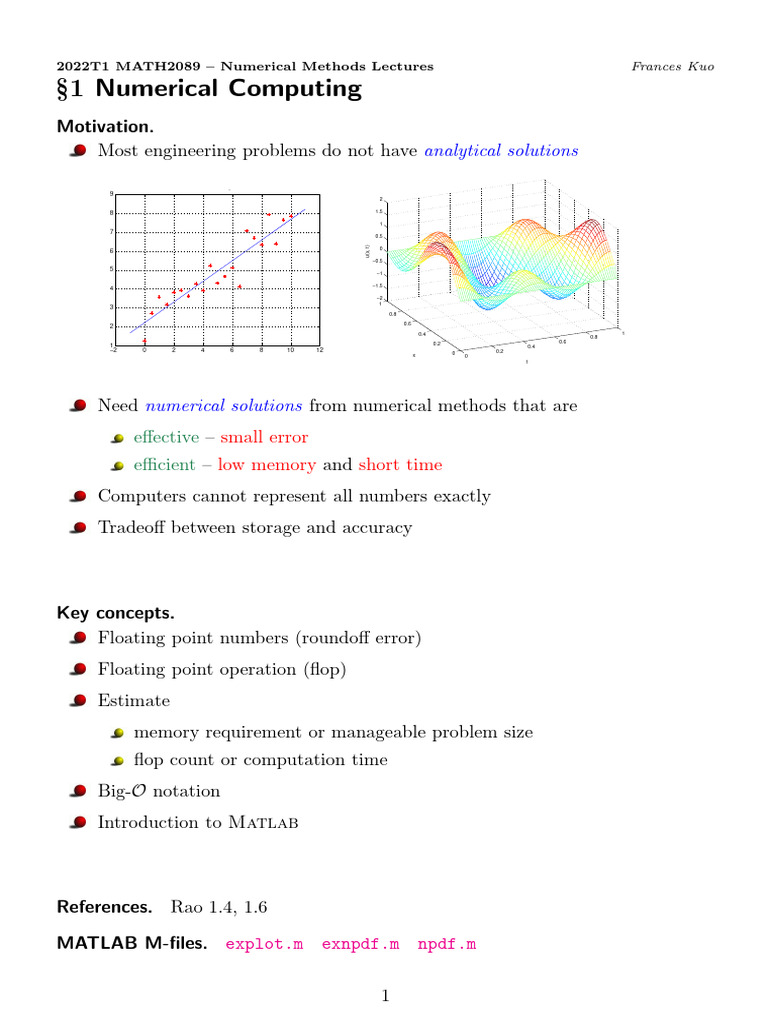 Numerical Methods for Engineering Solutions | PDF | Significant Figures ...
