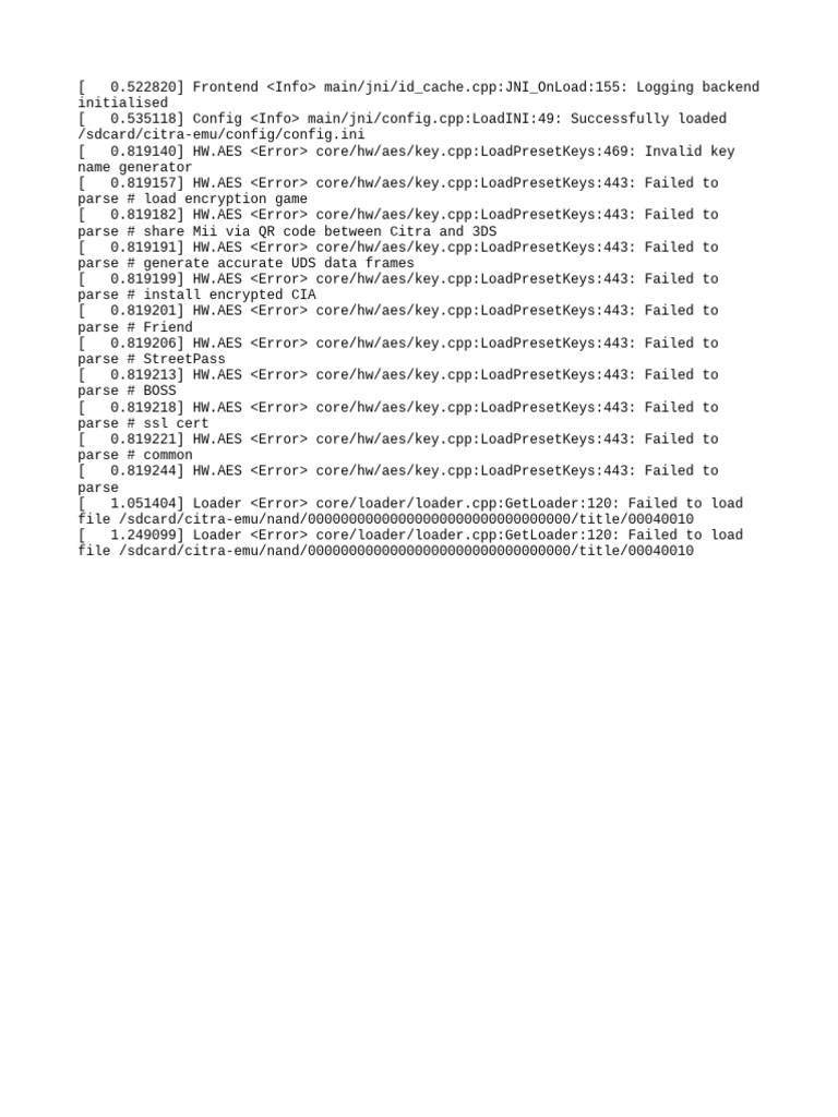 Citra Log - Txt.old | PDF