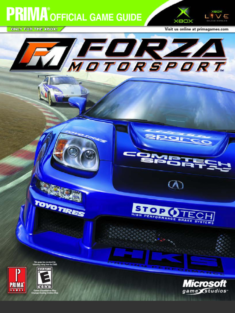 Forza Motorsport Prima Official EGuide | PDF | Trademark | Land Vehicles