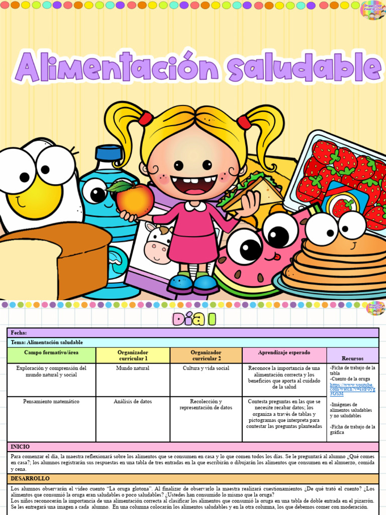 Plan Alimentación Saludable | PDF | Alimentos | Vegetales