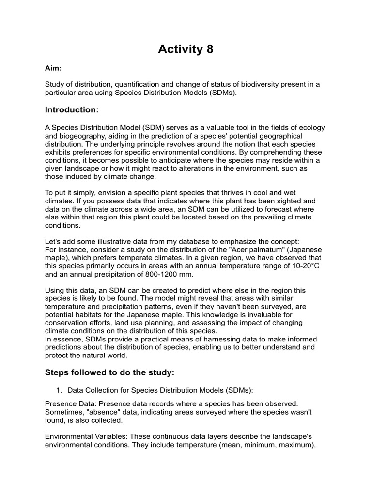 Practical 8 | PDF | Receiver Operating Characteristic | Earth Sciences