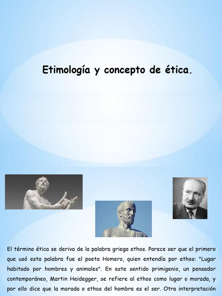 Etimologia de La Etica | PDF