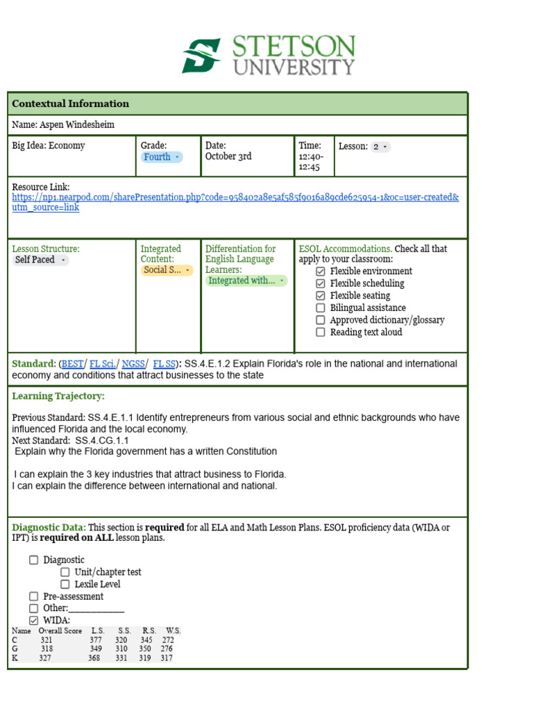 Lesson Plan For Nearpod 1 | PDF | Communication | Education Theory