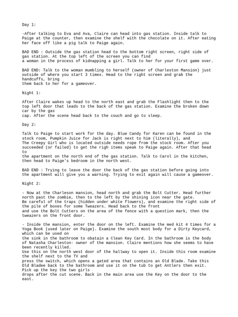 ROE Walkthrough | PDF