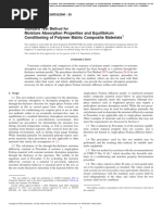 ASTM D570 Water Absorption Test Guide | PDF | Absorption (Chemistry ...