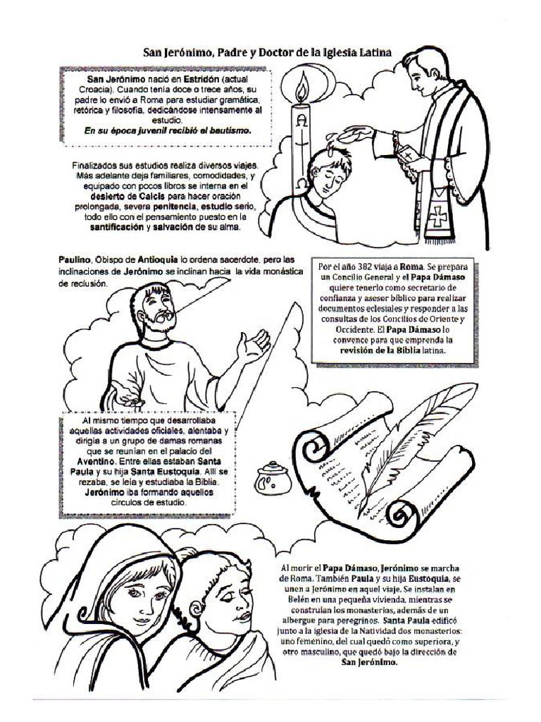 Ficha San Jerónimo | PDF