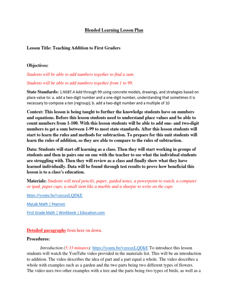 Unit 5 Lesson Plan Abigail Miller 3 | PDF | Teachers | Multimedia