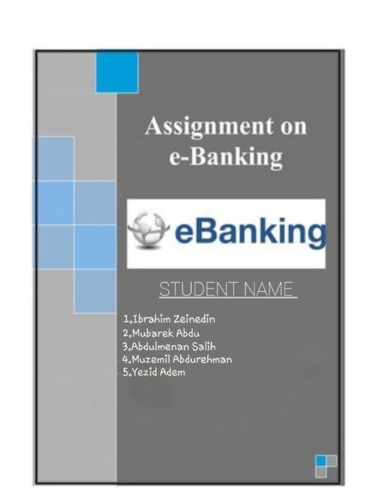 E Banking | PDF