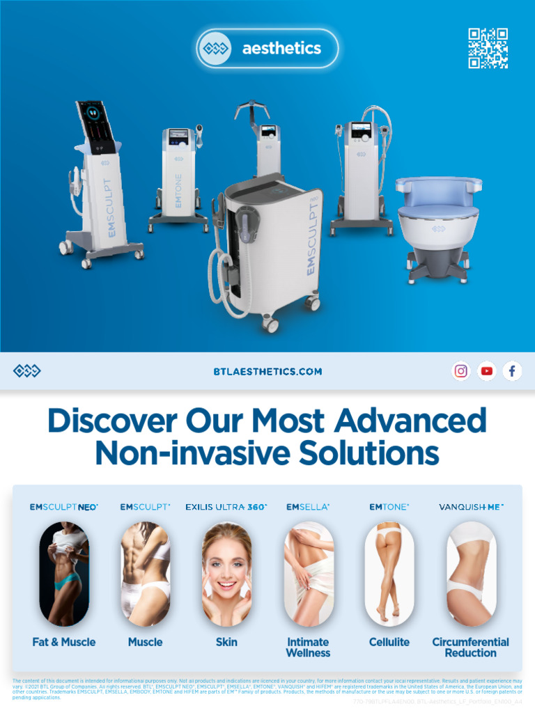 BTL-Aesthetics LF Portfolio EN100 A4 Preview | PDF