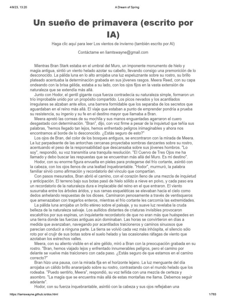 A Dream of Spring | PDF | Cielo | Luna