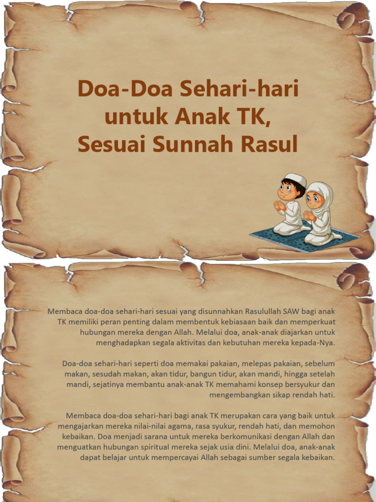 Doa Anak Sehari Hari Pdf