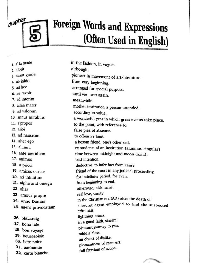 25 Foreign Words And Expressions That Are Missing From The English ...