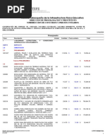 Programa de Erogaciones de Obra | PDF