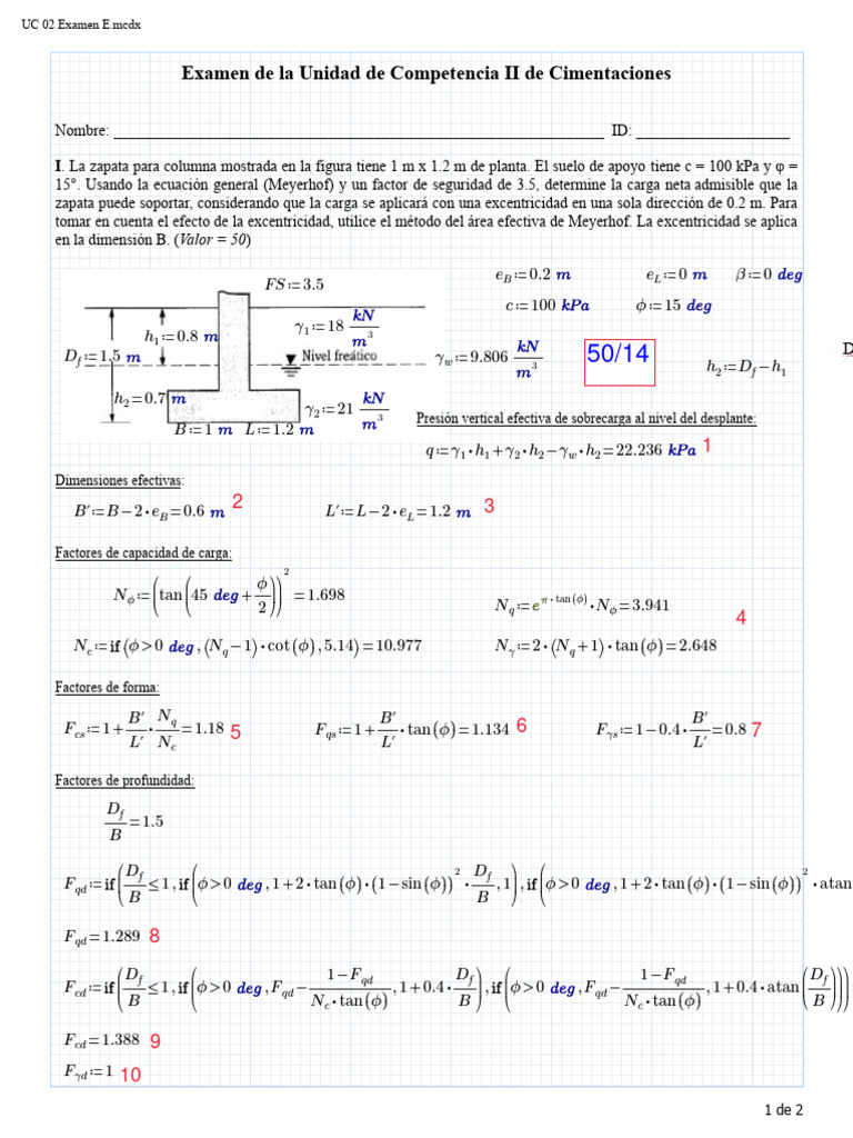 UC 02 Examen E Resuelto | PDF | Presión