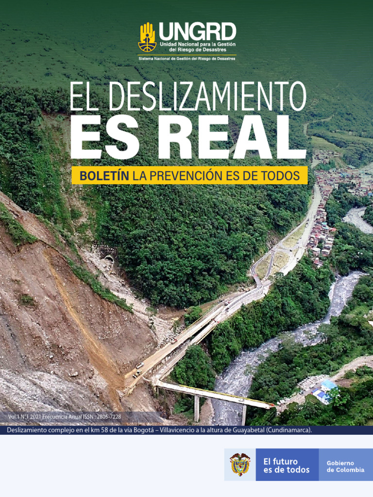 Boletin Movimiento en Masa | PDF | Colombia | Suelo