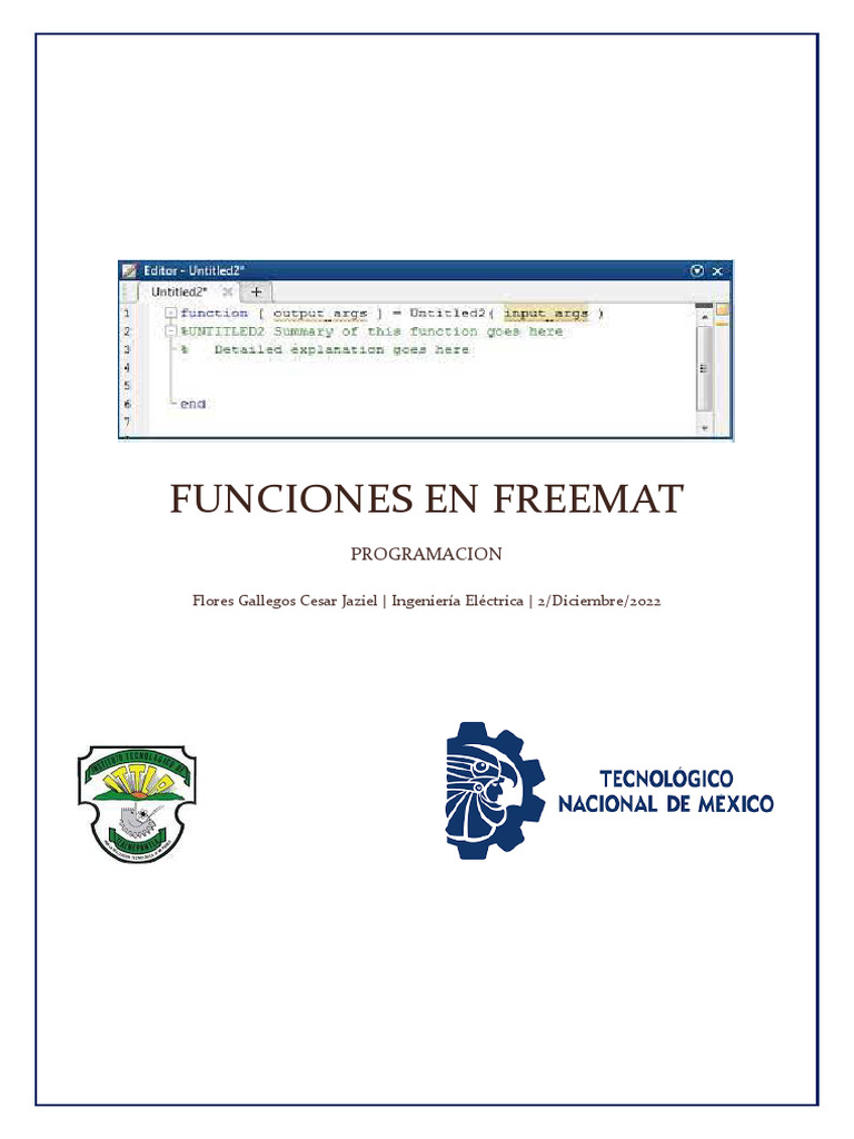 Funciones Básicas en Freemat | PDF | Finanzas y dinero | Métodos y ...