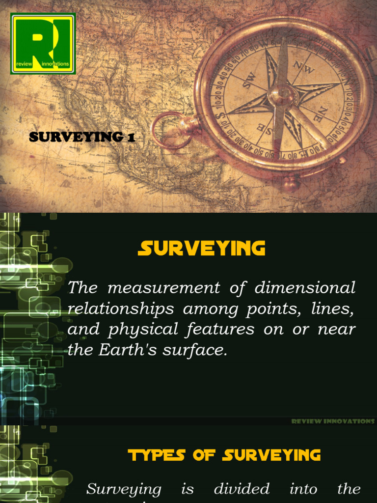 Surveying 1 | PDF | Surveying | Sea Level