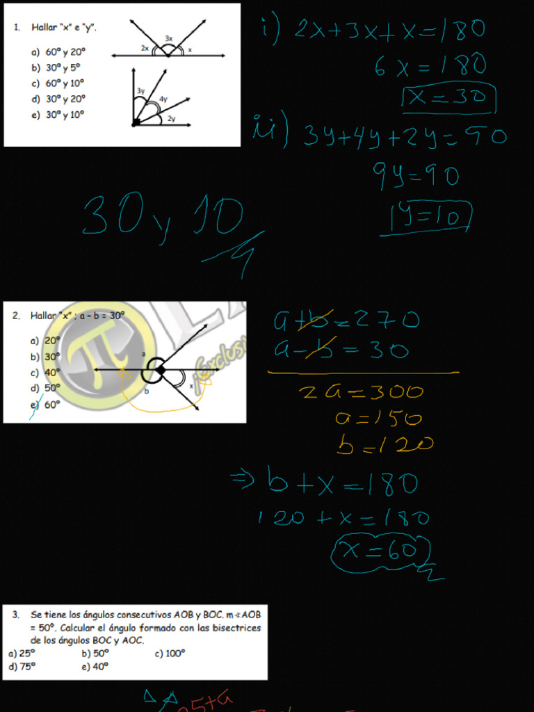 Desarrollo Angulos | PDF