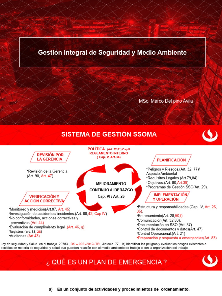 11 Plan de Emergencias | PDF | Emergencia | Primeros auxilios