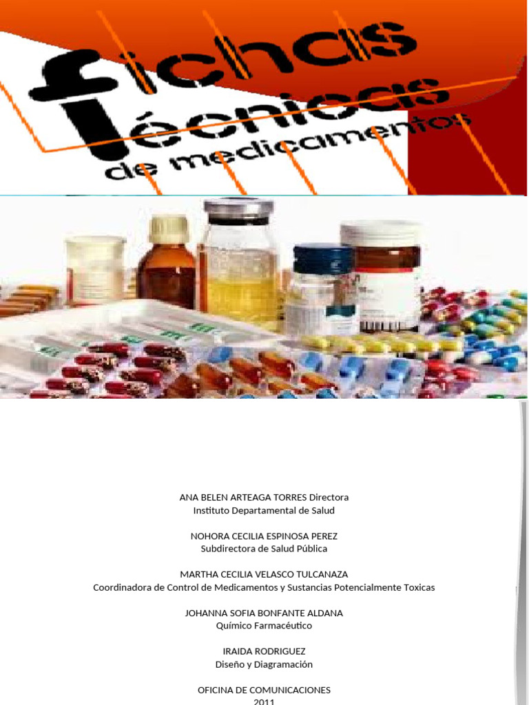 Minivademecum Varios Medicamentos | PDF | Medicamentos con receta ...