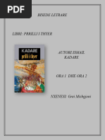 BISEDE LETRARE": PLaku Dhe Deti Klasa 9 | PDF