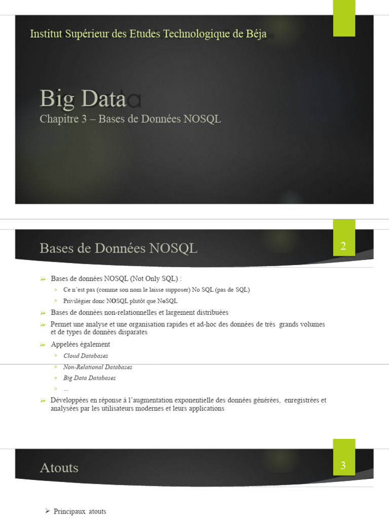 Introduction aux Bases de Données NOSQL | PDF | NoSQL | Logiciel