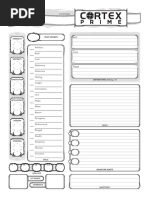SW5E CharacterSheet (Fillable) | PDF | Role Playing Games