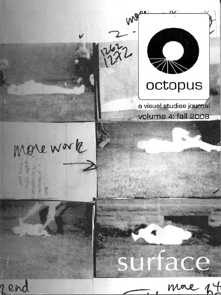 Octopus Journal, Journal: A Visual Studies Journal, Surface, Vol 4 ...