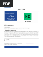 Método Uber Eats Comida | PDF