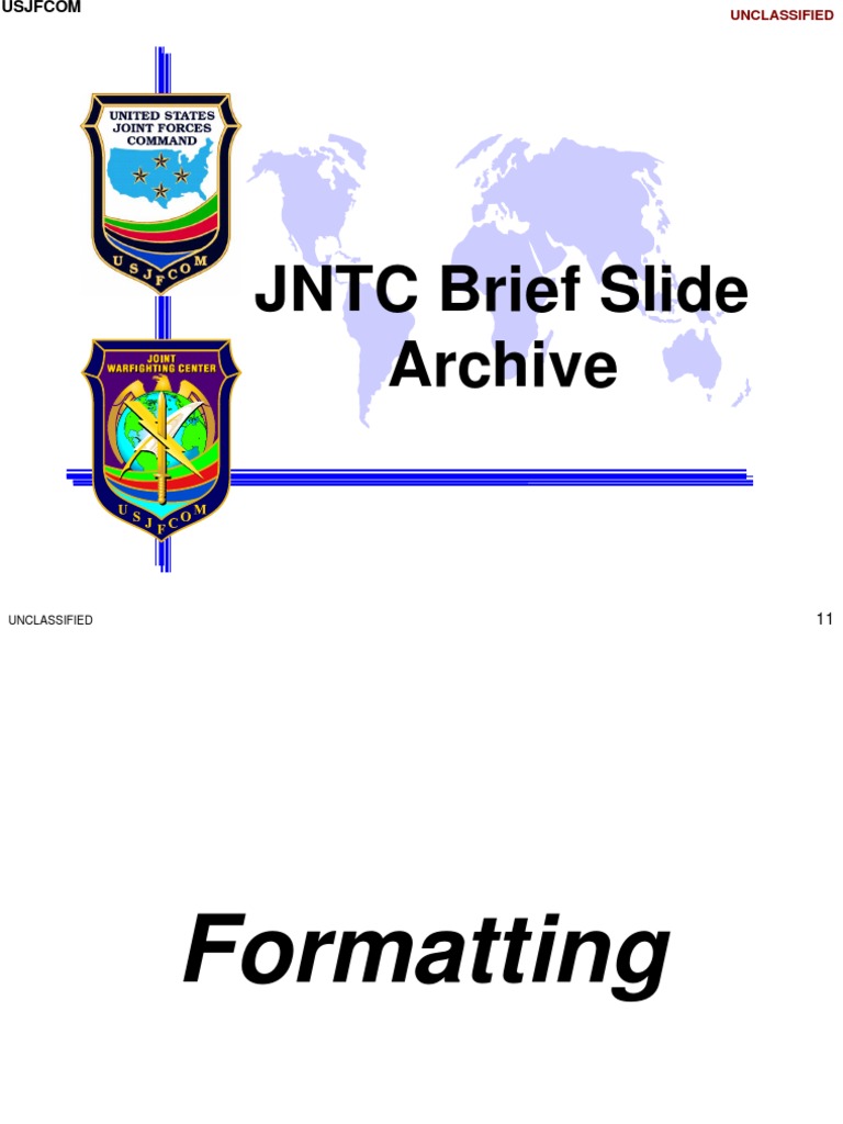 JNTC: Transforming DoD Training | PDF | United States Air Force ...